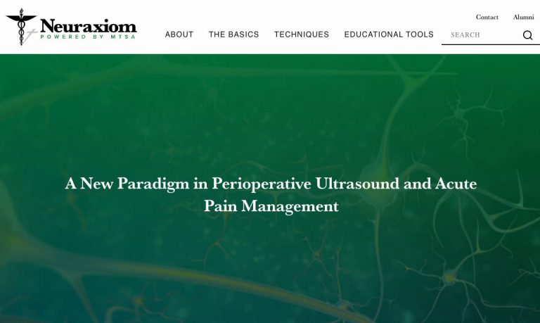 Neuraxiom.com provides new educational content for CRNAs - MTSA