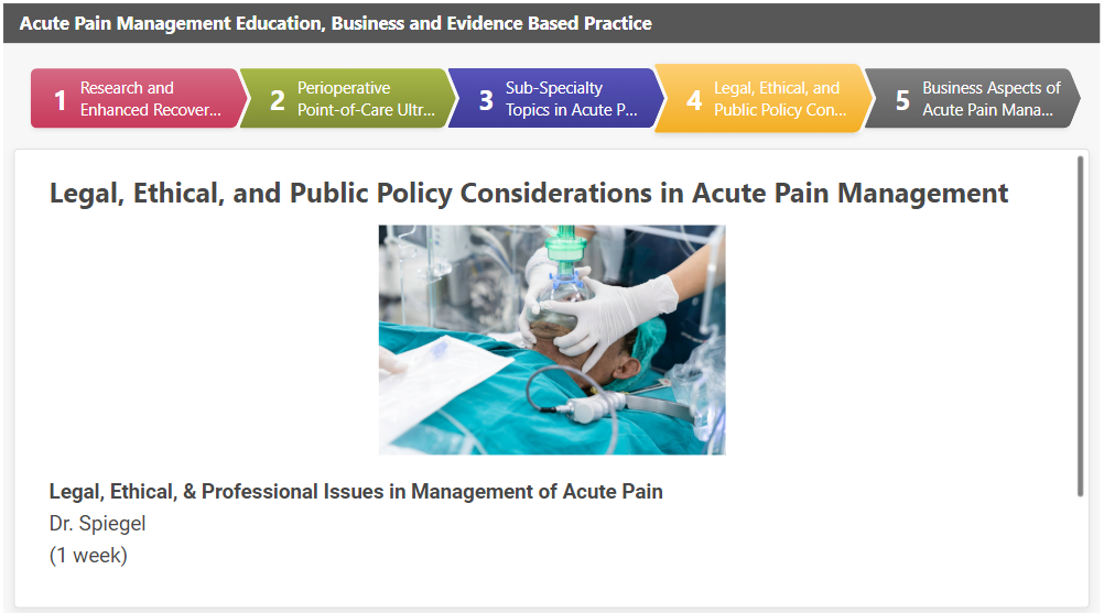 MTSA improving online learning modules - MTSA